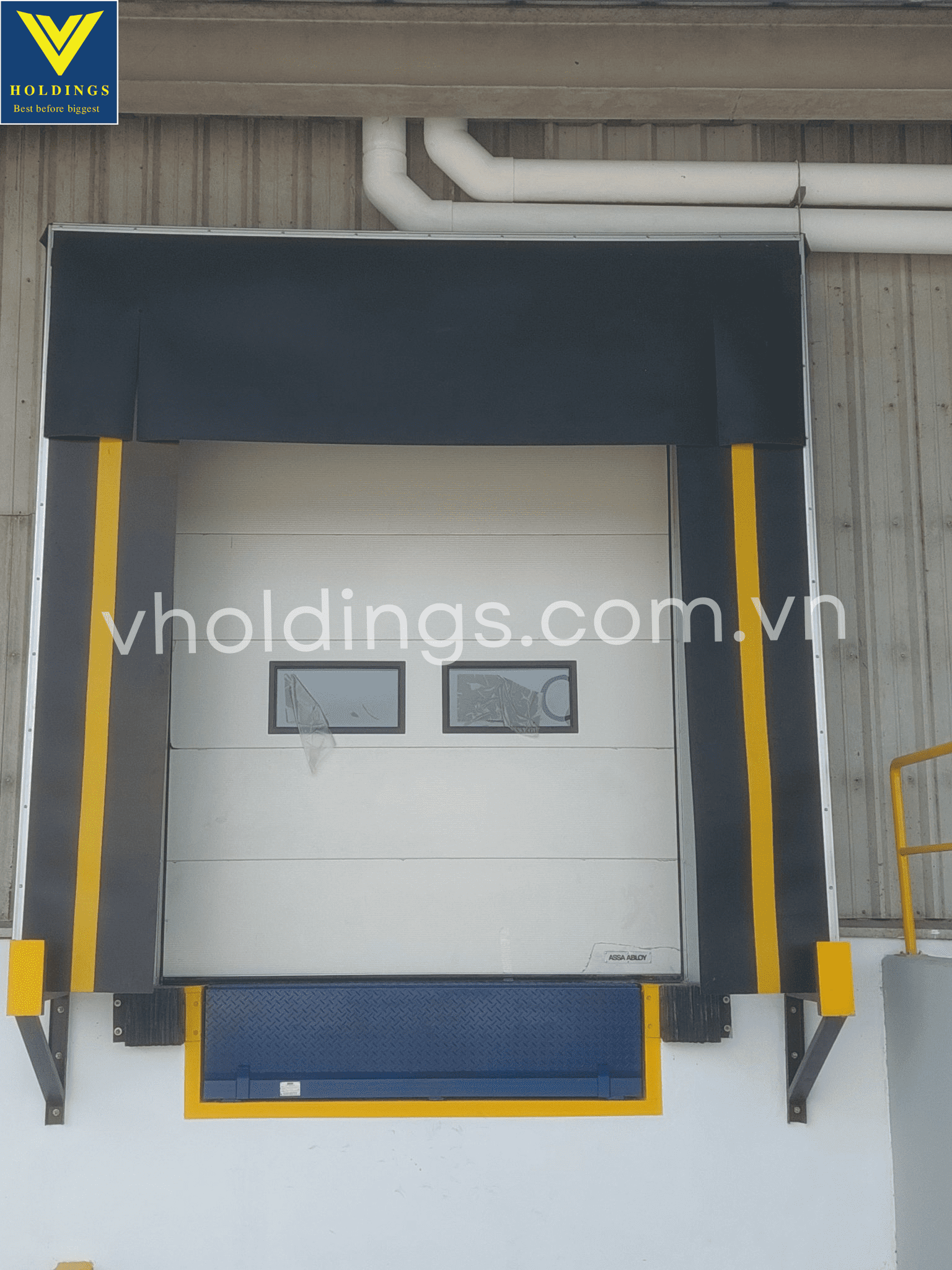 Dock Shelter ASSA ABLOY DS6060A – Giải pháp tối ưu cho kho hàng hiện ...